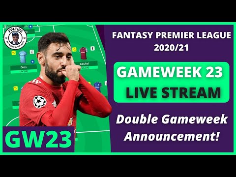 Gameweek 23 FPL Live Stream | Making GW23 Transfer and Captain Choices | Double Gameweek 24 Planning