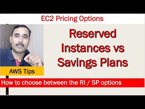 EC2 Pricing: Compute Savings plan vs Reserved Instances