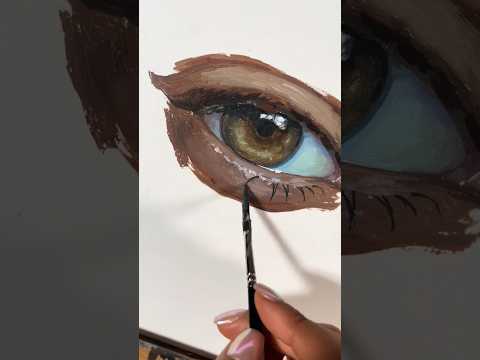 ACRYLIC PAINT 🖌️ VS OIL PAINT 🎨 which one is better? #artchallenge