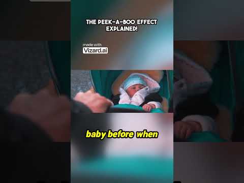 The Peek a Boo Effect Explained! #PeekABoo #psychology #Parenting #FunFacts