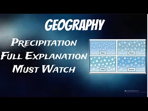 Precipitation Full Explanation | Geography | Concepts Cleared With Visualisations | Must Watch