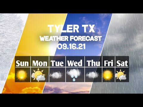 Weather Forecast Tyler, Texas ▶ Tyler weather Forecast 09/16/2021