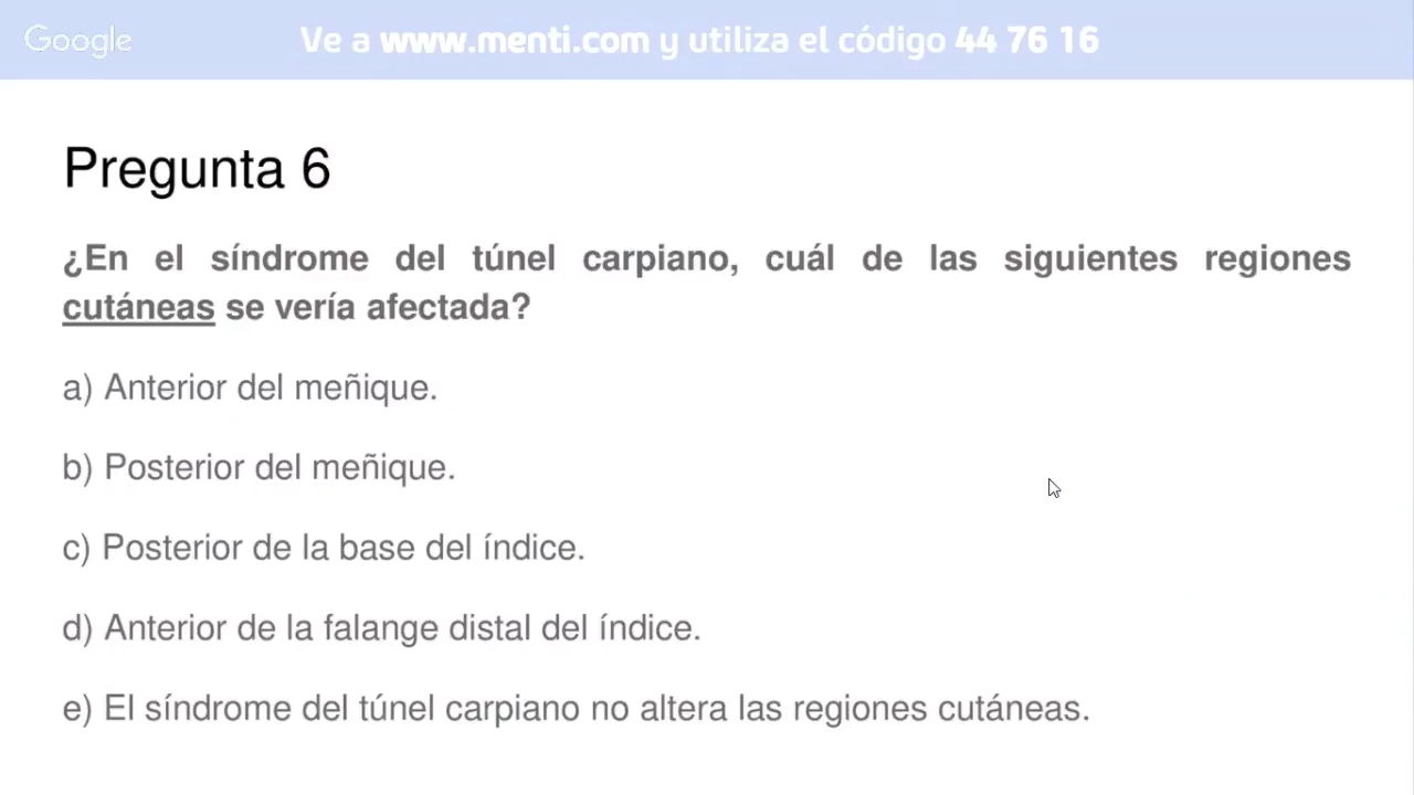 Carpo y Mano - Anatomía II MED