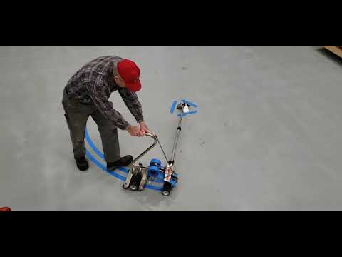 Precision Floor Marking Machine & Straight Line Tape Applicator