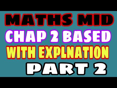 🔴Maths mid exam for remedial part 2