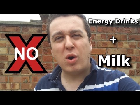 Don't Mix Milk and Energy Drinks - HomeCocktails101