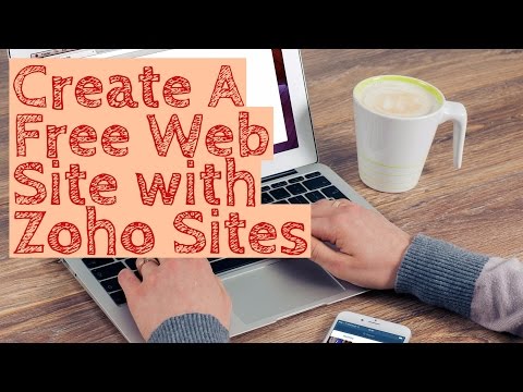 Create A Free Web Site with Zoho Sites