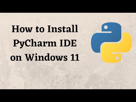 How to install pycharm ide on windows 10 pycharm download and install ...