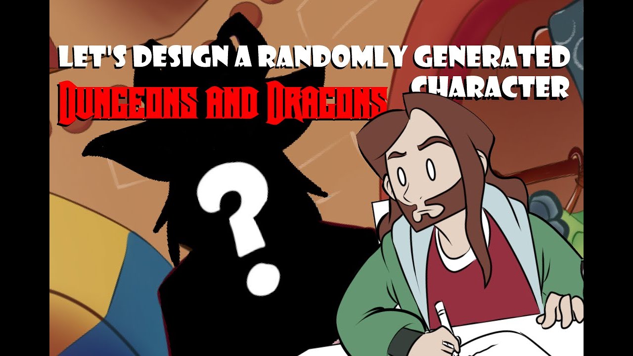 Let's Draw a Randomly Generated DnD Character