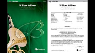 Willow, Willow: Concert Band Conductor Score: Percy Aldridge Grainger ...