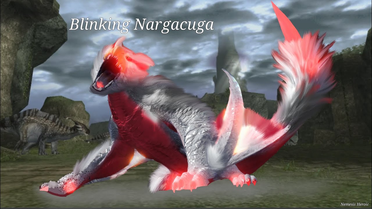 Blinking Nargacuga Mod PC MHW