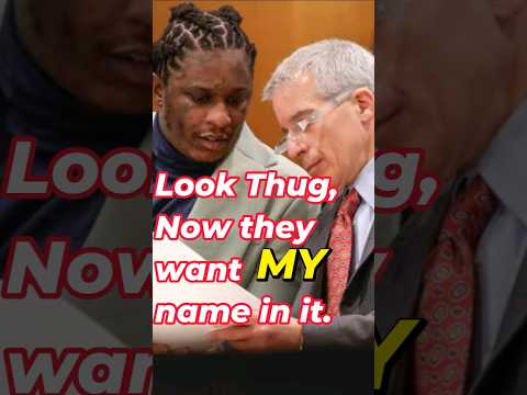 Referring a Lawyer is now RICO. #ysltrial #youngthug