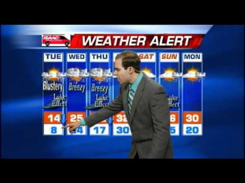 Overnight weather forecast 1-2-2012