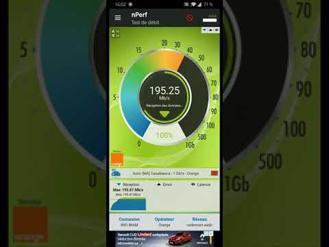 Fibre Orange Maroc 200 mega up 100 down