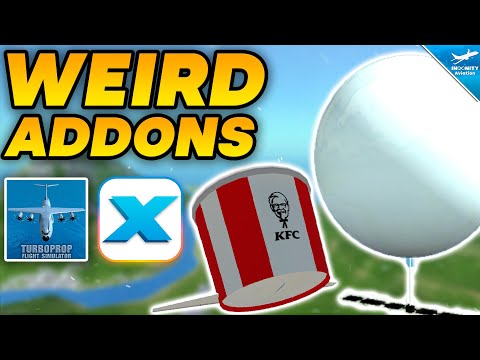 The WEIRDEST ADDONS For Flight Simulators | Turboprop FS, X-Plane 12 | Subtitles