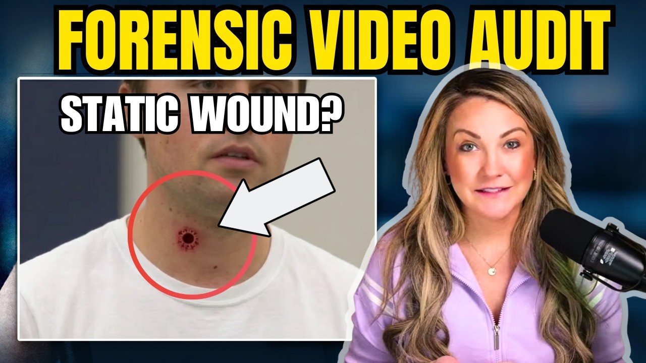 FRAME-BY-FRAME: The Static Neck Wound & Charlie Kirk Video Anomalies