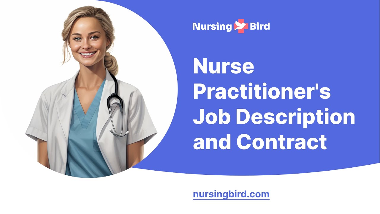 Nurse Practitioner's Job Description and Contract - Essay Example