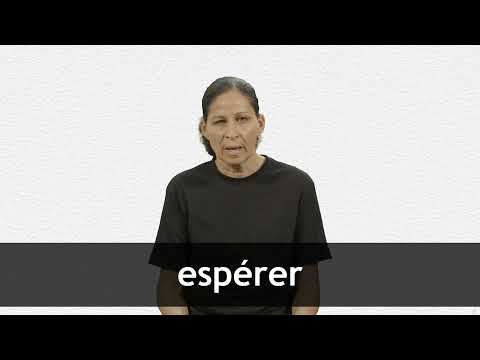 English Translation of “ESPÉRER” | Collins French-English Dictionary