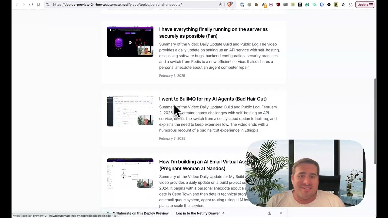 This website is 100% automated with an AI Agent (Iguanas) | Build in public E72
