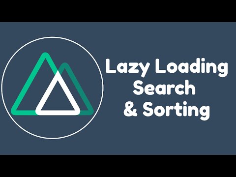 Learn Nuxt js Lazy Loading Search Sorting - Mind Luster