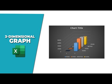 How to create a 3 dimensional graph in Excel