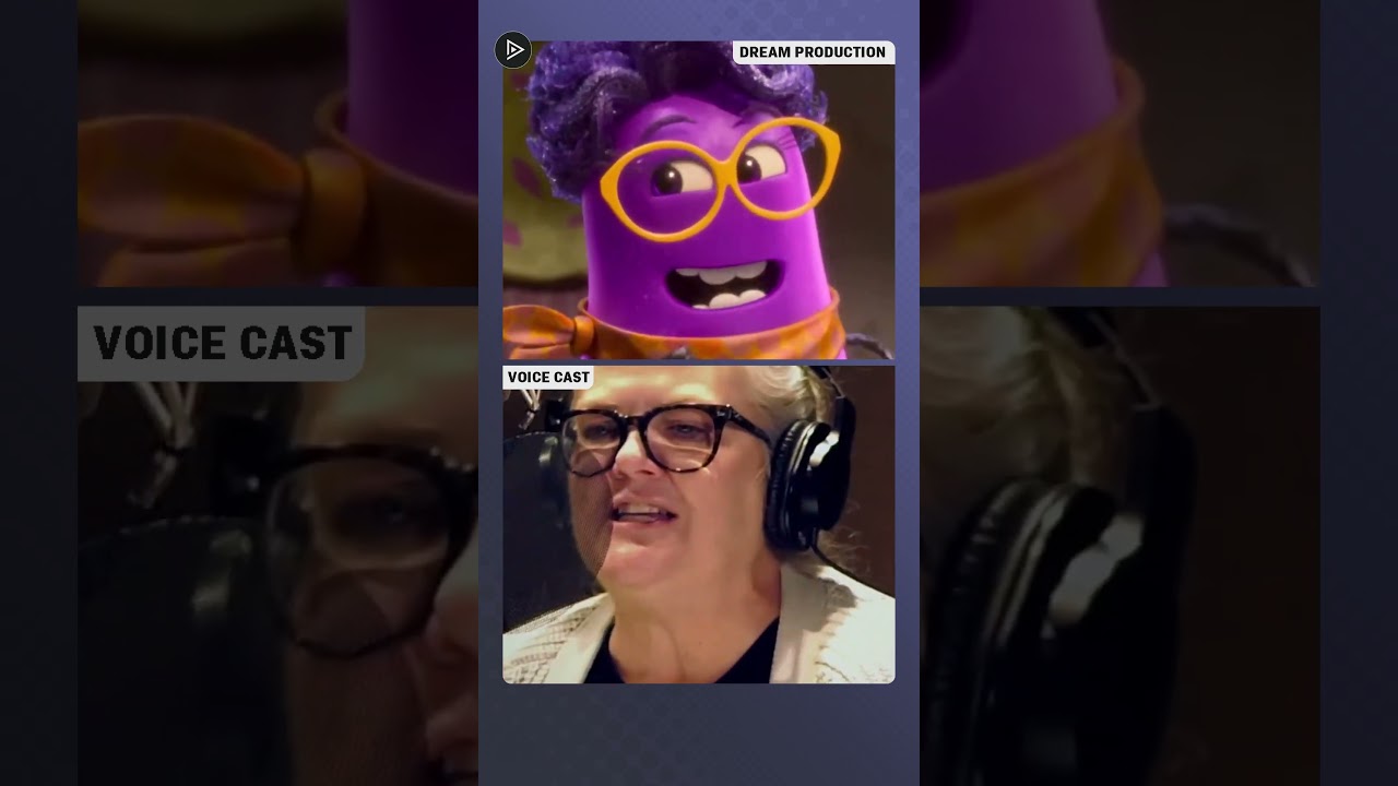 #insideout 'Dream Productions' Voice Cast To Animation.