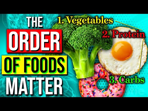 The Order Of Foods You Eat Impacts Your Glucose & Insulin Levels