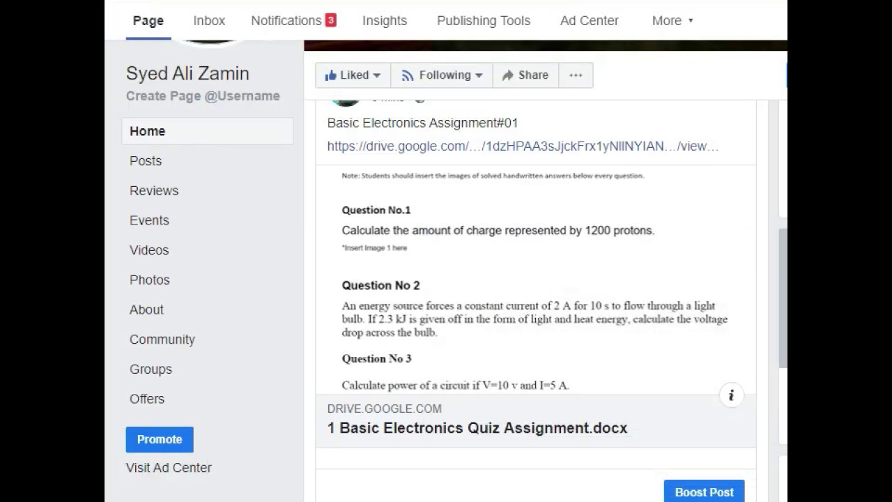 Basic Electronics Assignment#1