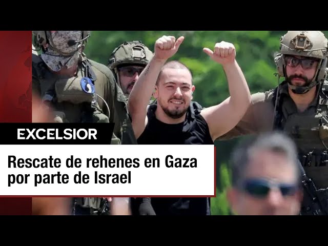 Operación de rescate de rehenes en Gaza realizada por Israel