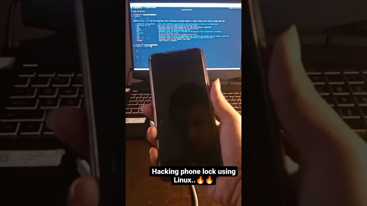 Hacking Android phone lock using Linux and ADB