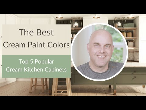 Best Cream Paint Colors: Top 5 Popular Cream Kitchen Cabinets