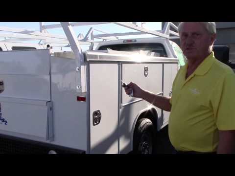 Cargo Bed Enclosure or Roll Top Is Perfect Addition To Service Body