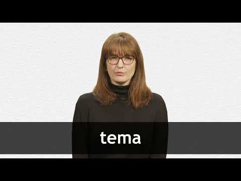 English Translation of “TEMA” | Collins Spanish-English Dictionary