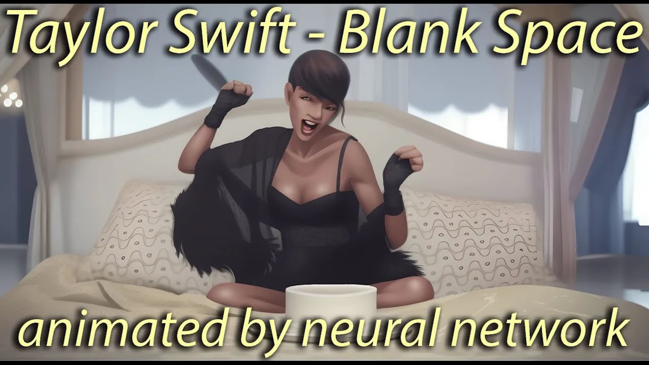 Taylor Swift - Blank Space. Stable Diffusion animation