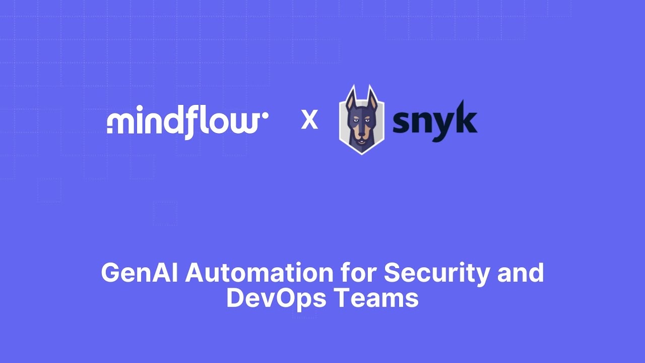 Automate Snyk Workflows With Mindflow || GenAI Automation for DevSecOps