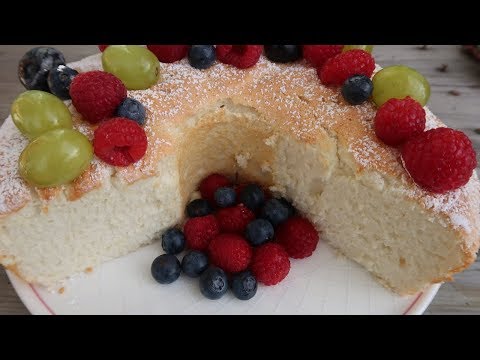 How To Make Angel Food Cake | 3 Ingredients