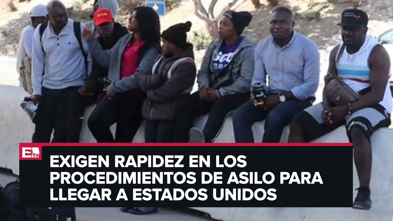 Migrantes africanos en Tijuana denuncian corrupción en procesos migratorios