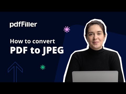 How to Convert PDF to JPEG
