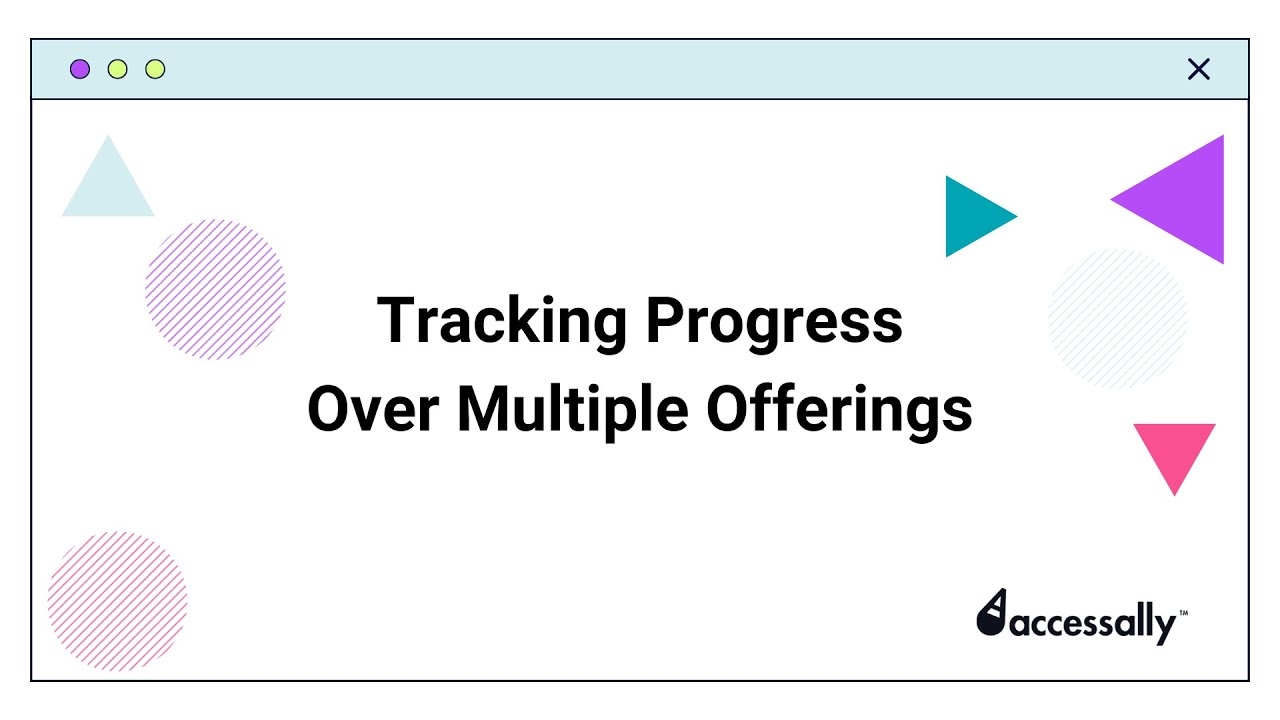 Tracking Multiple Offering Progress With AccessAlly