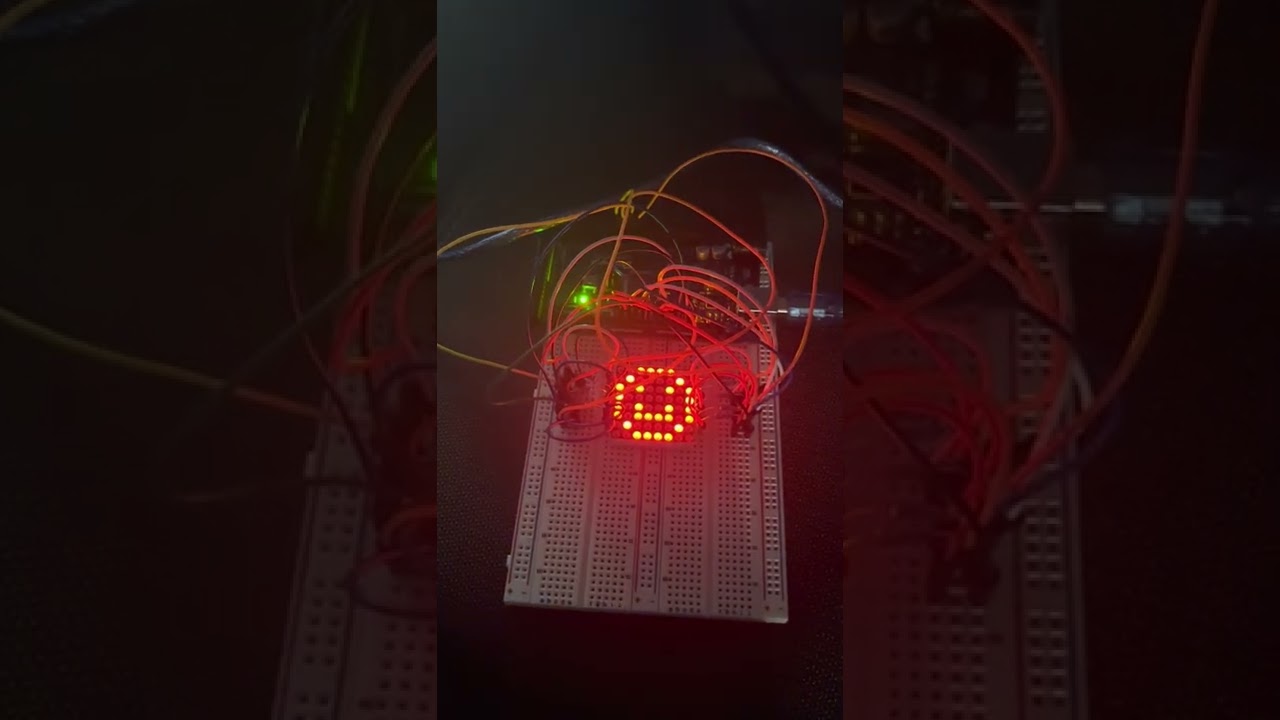 Microprocessors Project #5 Part 1 (Smile and Frown Face)