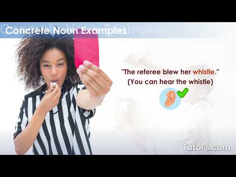Concrete Noun | Definition and Examples