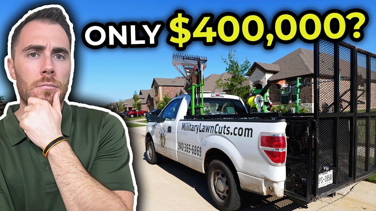 How To Make Over $10K/month Mowing Lawns