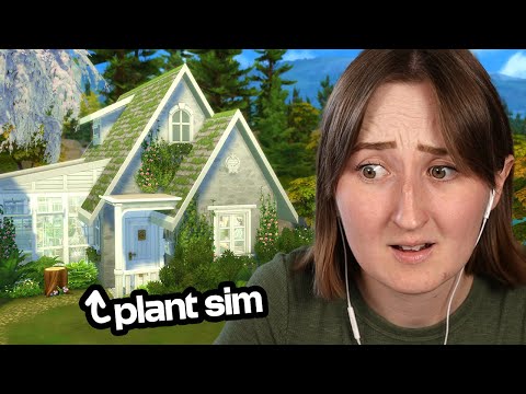 I built a house for PLANTSIMS in The Sims 4