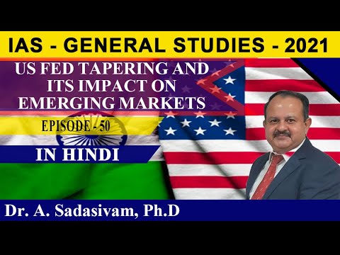 US FED TAPERING AND ITS IMPACT ON EMERGING MARKETS IN HINDI