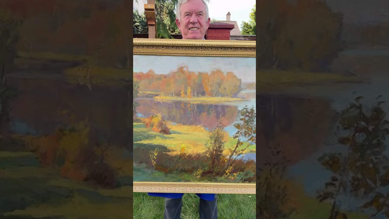 original painting, oil painting #paintingart #canvaspainting... #Shorts #stognut_artist
