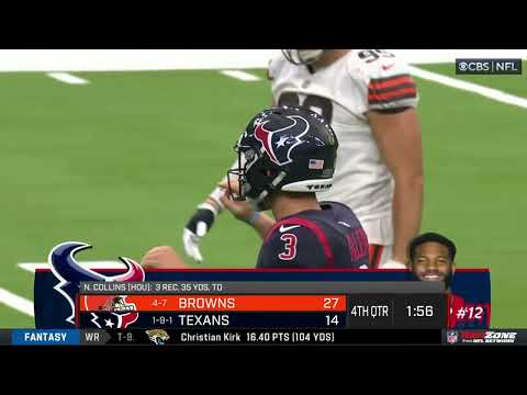 Texans TD is 1st offensive touchdown of the game & ruins the scorigami NFL highlights 2022 week 13