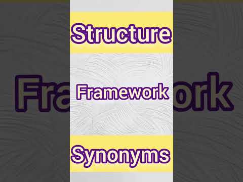 synonyms Of Structure || #Shorts