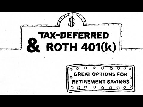 401(k) contributions roth or tax deferred
