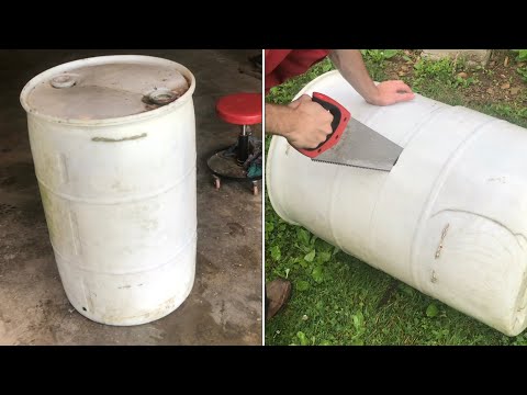 how to EVENLY “cut” barrels in a half
