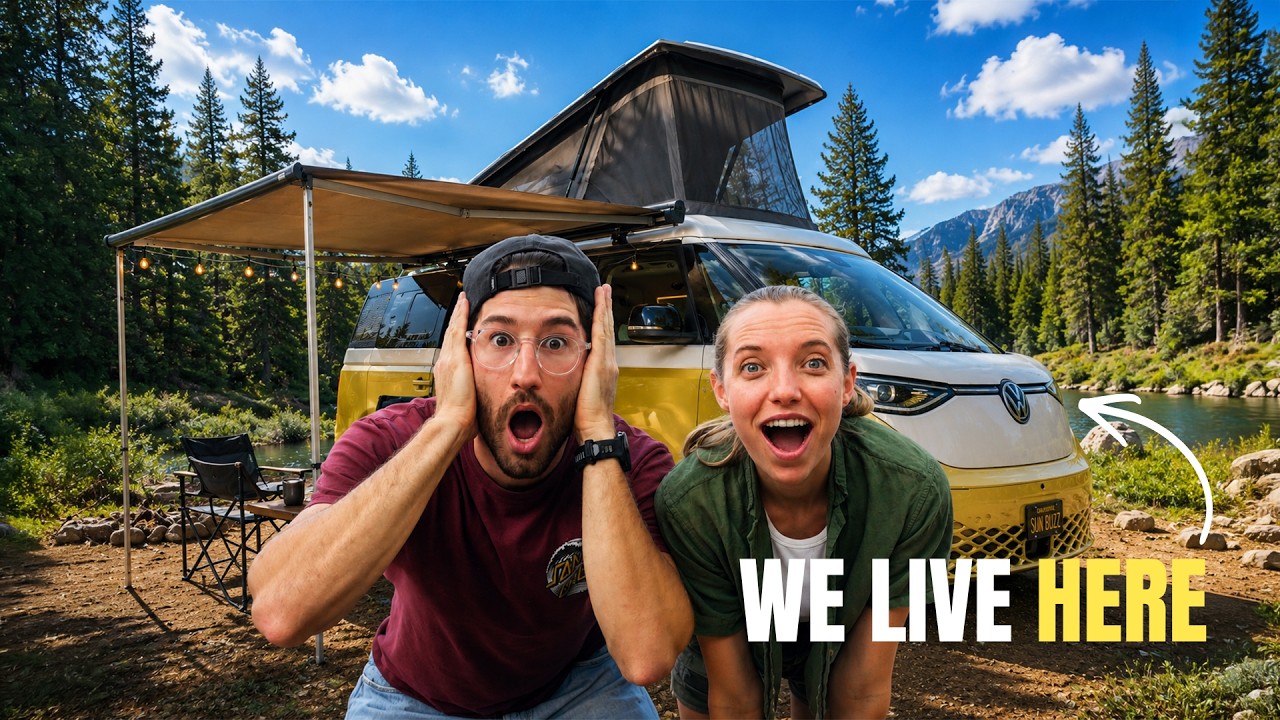 Full VW ID. Buzz Camper Van Tour